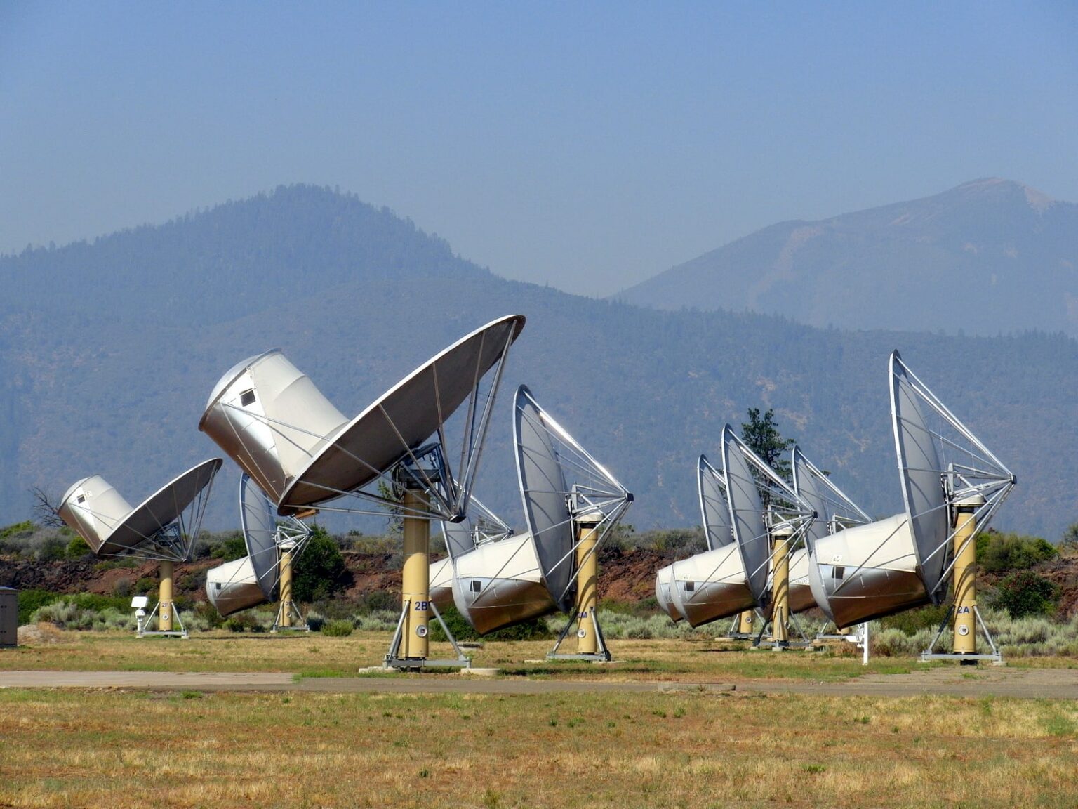 The Allen Telescope Array en Californie - Les signes de vie extraterrestres
