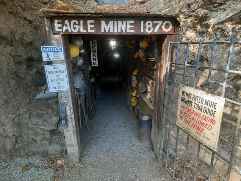 Une mine d'or à Julian, Eagle Mining Co - Visite originale et instructive