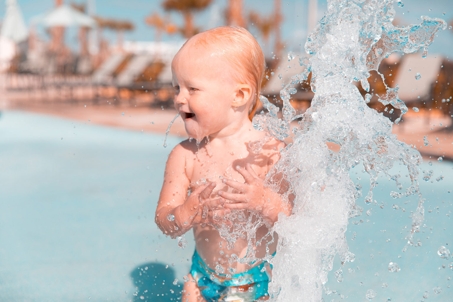 Bébé nageur en Floride : cours de natation en piscine