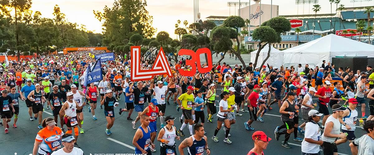 Le marathon de Los Angeles - French District